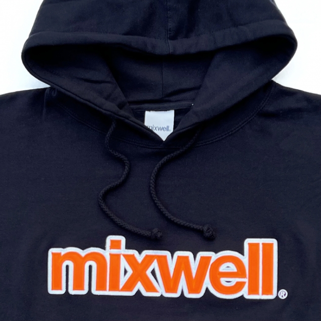 MIXWELL WORLDWIDE EYEDEE APPLIQUE HOODIE