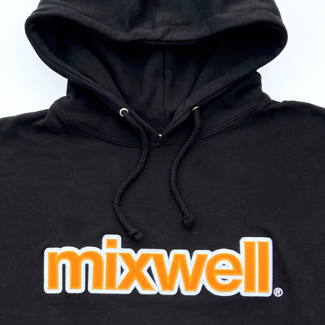 MIXWELL WORLDWIDE EYEDEE APPLIQUE HOODIE