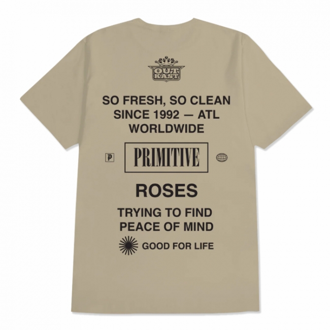 Primitive × OUTKAST STRIPES TEE