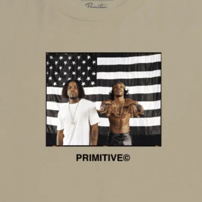 Primitive × OUTKAST STRIPES TEE