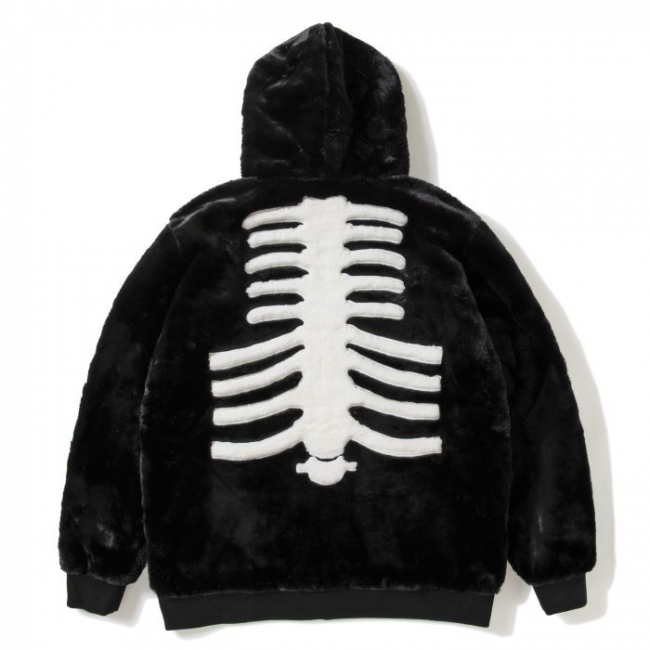 VANSON VANSON BONE FUR JACKET